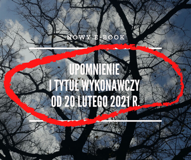 Umorzenie kosztów upomnienia. - Podatkowy Referat Umorzenie kosztów upomnienia. - Podatkowy Referat